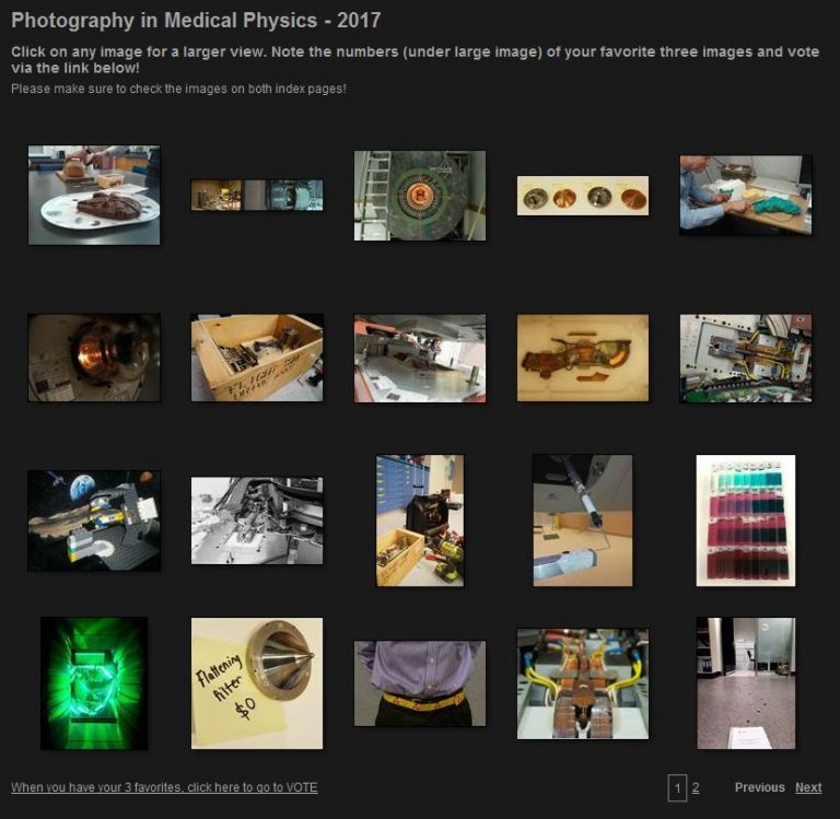 Public PiMP award 2017 - Photography in Medical Physics - PMP